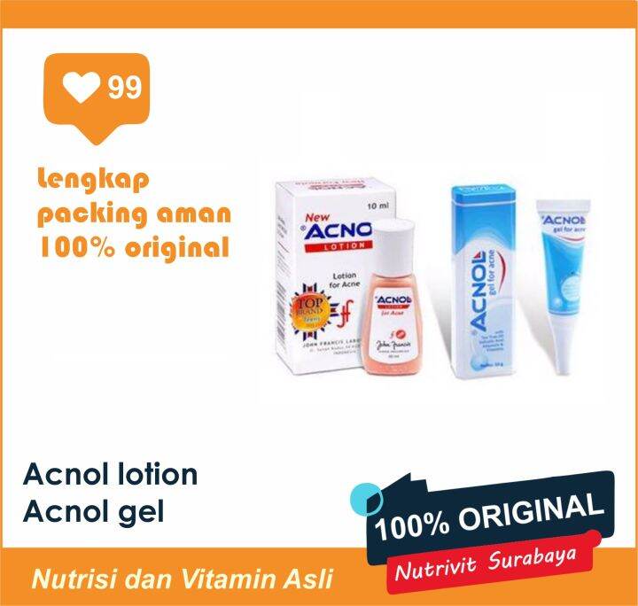 ACNOL LOTION 10 ML | Lazada Indonesia