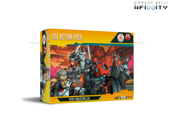 JSA ACTION PACK NA2-JSA Infinity Code One Infinity Metal Kit [New in Box][Authentic Corvus Belli ...