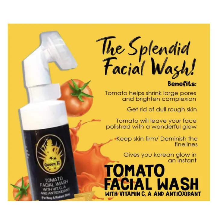 Queen K Tomato Facial Wash 100ml | Lazada PH