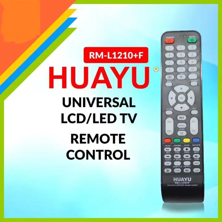 Huayu RM-L1210+F Universal TV Remote For LCD LED TV | Lazada PH
