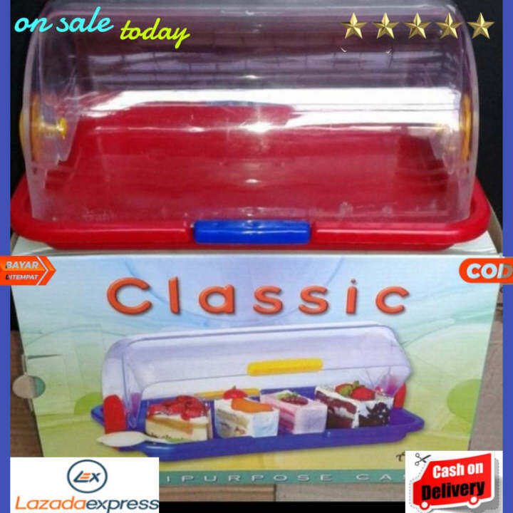 ORIGINAL NEW TEMPAT KUE/ TEMPAT ROTI/ PENYIMPANAN MAKANAN/ TEMPAT BOLU ...