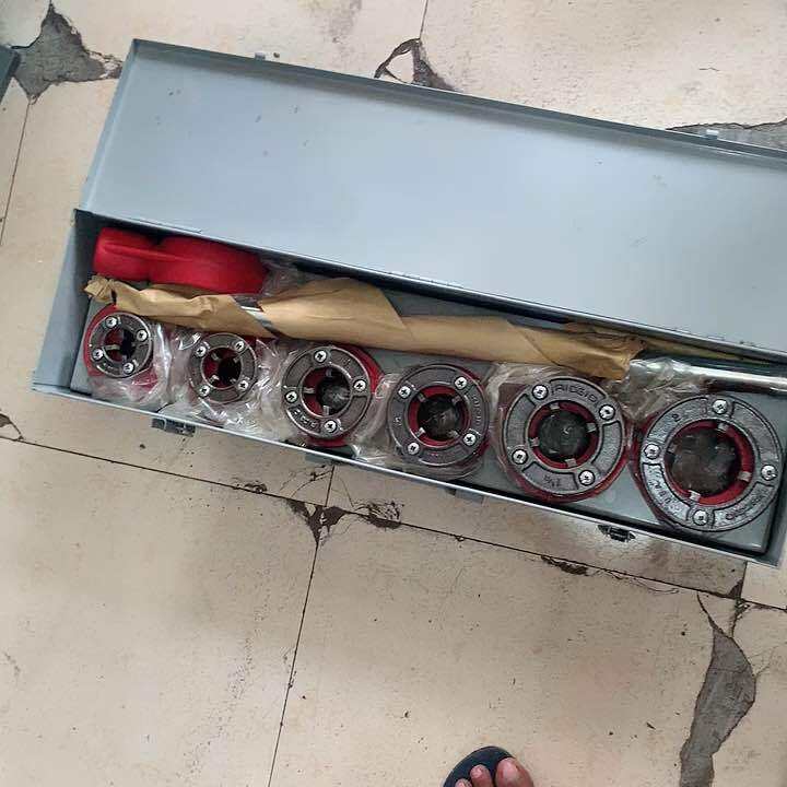 Ridgid model 12R 1/2 to 2 ratchet pipe threader set | Lazada PH