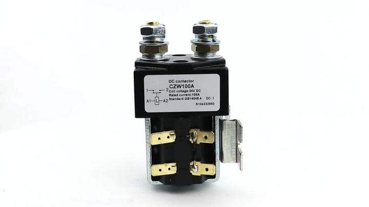 Electric Vehicle DC Type Contactor 12V 24V 36V 48V 60V 72VDC Electrical ...
