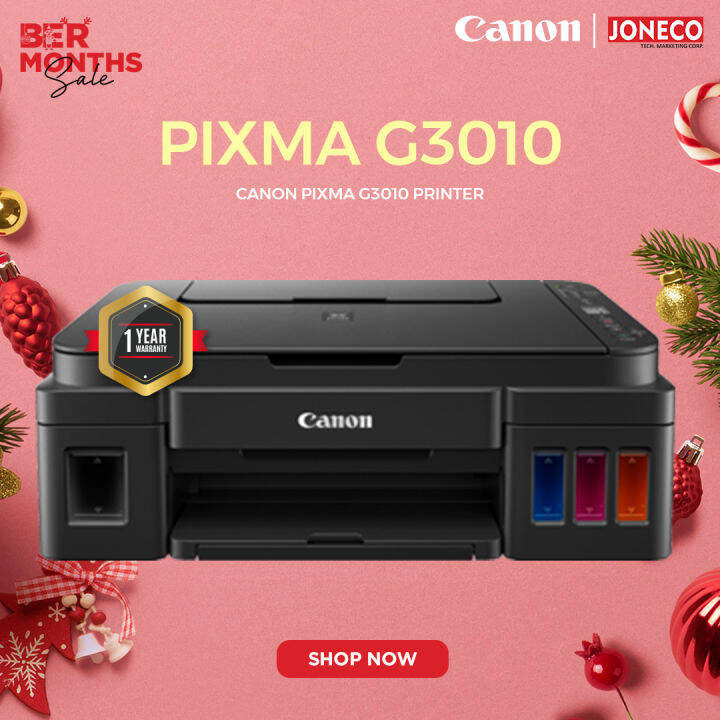 Canon G3010 Refillable Ink Tank System | Lazada PH