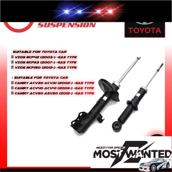 🧰GAB SUPER Premium Shock Absorber🧰TOYOTA VIOS NCP42 NCP93 NCP150 CAMRY ...