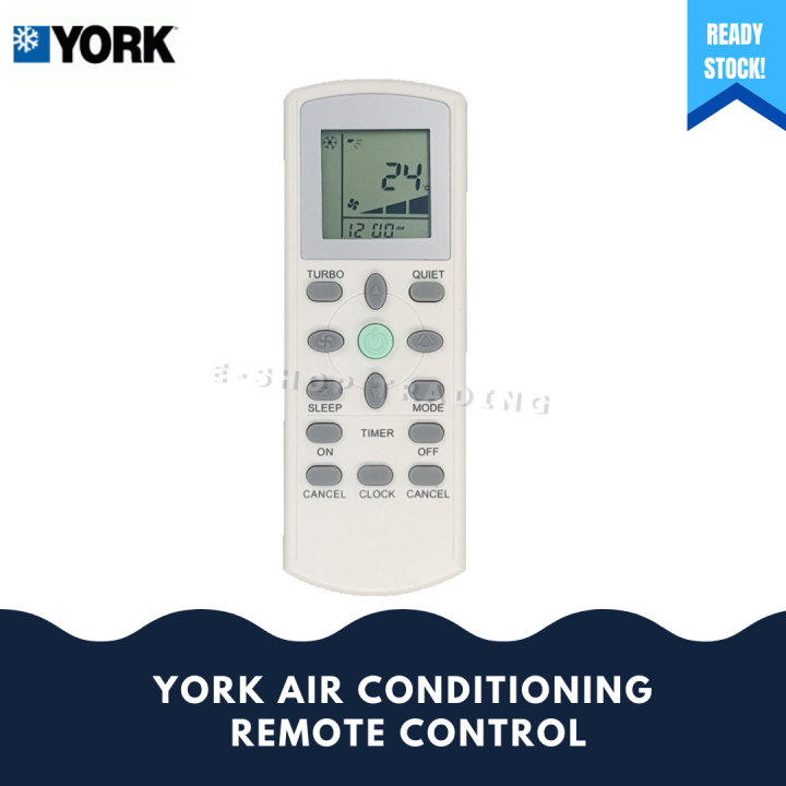 ECGS01-i YORK AIR CONDITIONING REMOTE CONTROL | Lazada