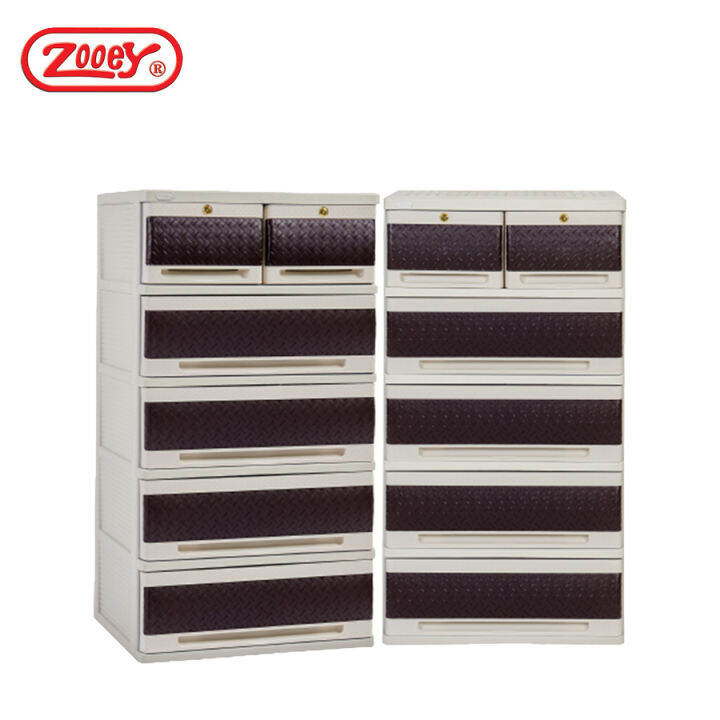 ZOOEY 2022-D DREAMY DRAWER WITH 2-TONE 5LAYER DRAWER | Lazada PH