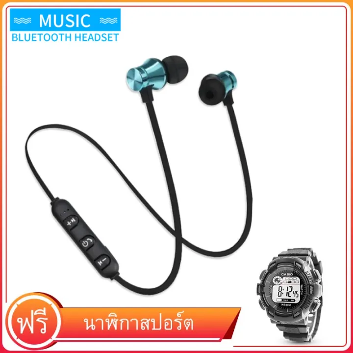 【ฟรี นาฬิกาสปอร์ตกันน้ำ】XT11 หูฟังบลูทูธสเตอริโอกีฬาหูฟังไร้สายหูฟัง ...