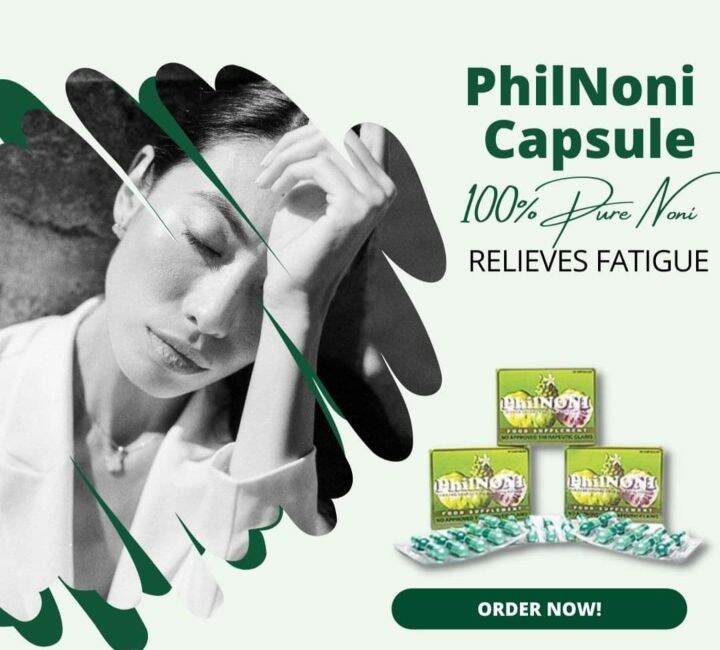 PhilNoni Morinda Citrifolia 30 capsules 500mg food supplement | Lazada PH