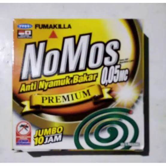 Fumakilla Nomos Premium Jumbo 0.1mc Obat Nyamuk bakar / Coil Bakar ...