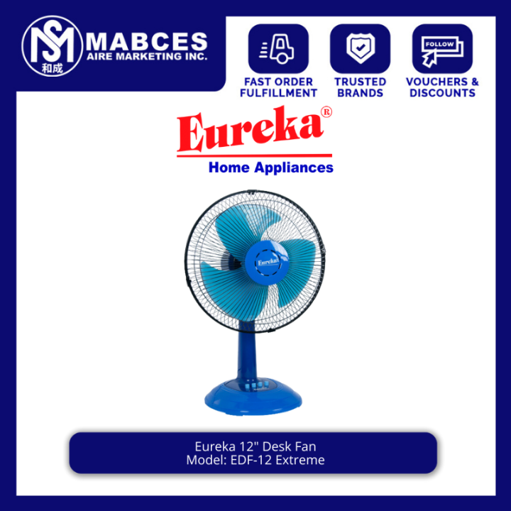 Eureka 12" Desk Fan EDF-12 Extreme | Lazada PH