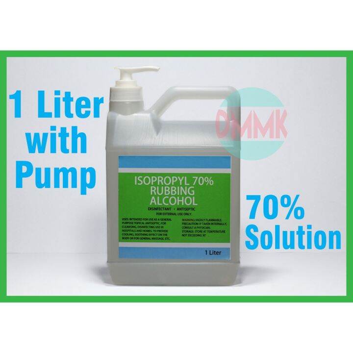 Rubbing Alcohol Jerry Can w/ Pump 70% Solution | Lazada PH