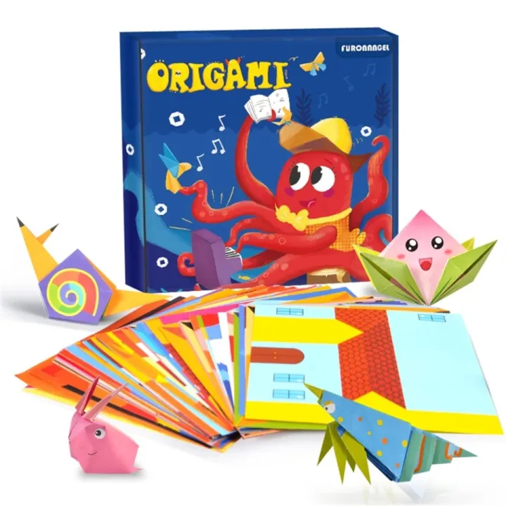 ORIGAMI 3D O005 / Kertas Seni Melipat Warna 3 dimensi / Mainan Edukasi ...