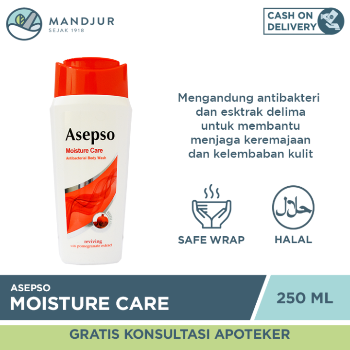 Asepso Body Wash Moisture Care 250 ML - Sabun Cair Antibacterial | Lazada Indonesia