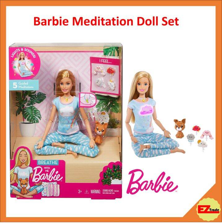 Mattel Barbie Meditation Doll Set GMJ72 | Lazada Singapore