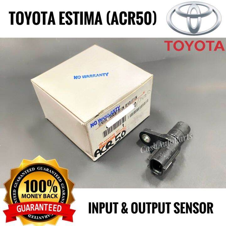 ORIGINAL TOYOTA ESTIMA ACR50 INPUT & OUTPUT SENSOR READY STOCK TRANSMISSION REVOLUTION BARANG ...