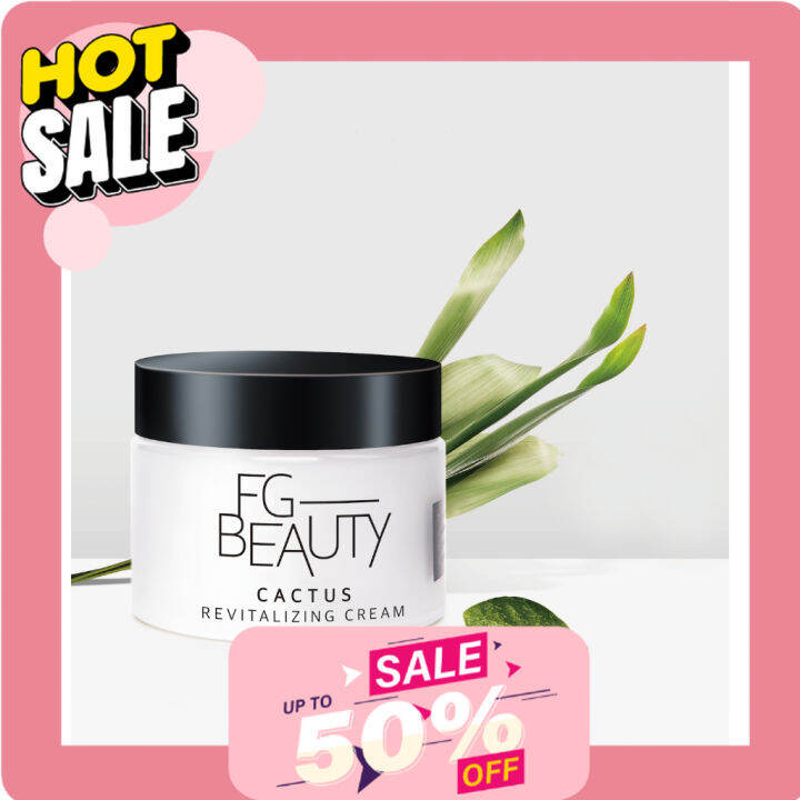 (KOREA) Fg BEAUTY ครีมกระบองเพชรฟื้นฟูผิว ช่วยทำให้ผิวสดใส ชลอวัย ลดรอยผิวหมองคล้ำ ให้ความชุ่ม ...