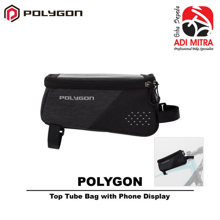 Polygon Tas Frame Sepeda Top Tube Bag with Phone Display | Lazada Indonesia