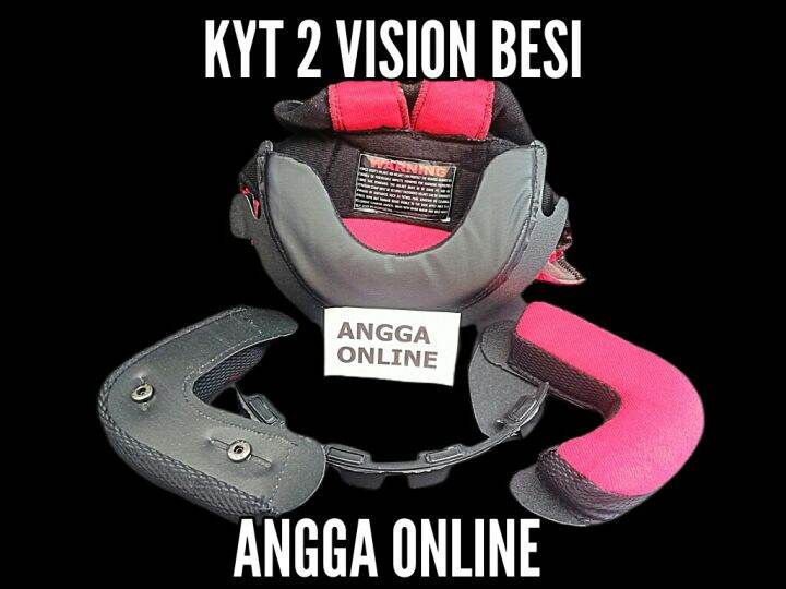 PREMIUM Busa Helm KYT 2 VISION KANCING BESI, BUSA HELM KYT 2VISION BESI | Lazada Indonesia