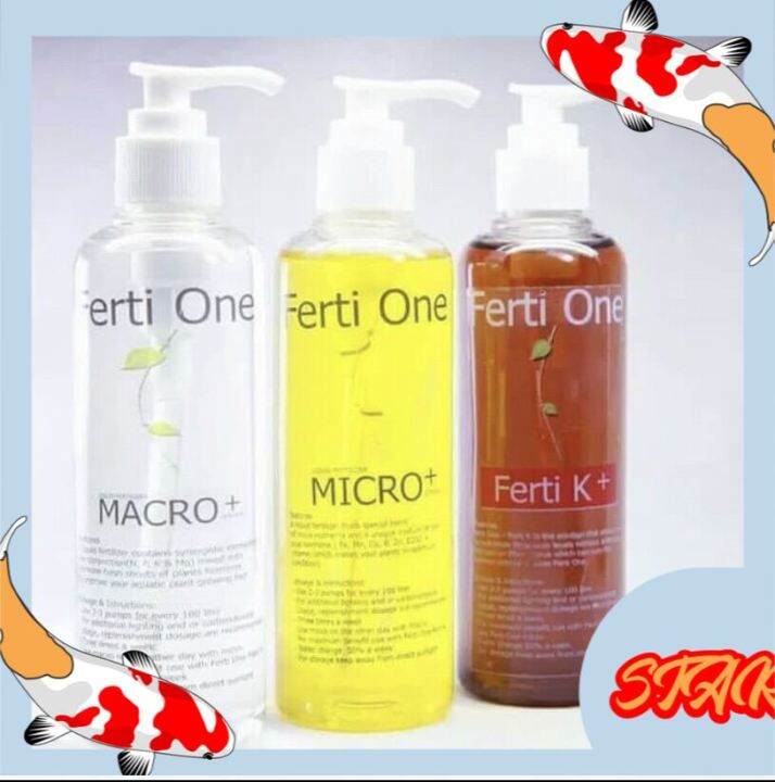 Aquascape Pupuk Cair FERTI ONE 250 ML MICRO | Lazada Indonesia