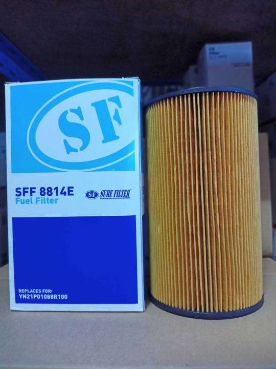 Sure Filter SFF8814E กรองโซล่าดักน้ำ SFF 8814E P502423 KOBELCO SK200 ...