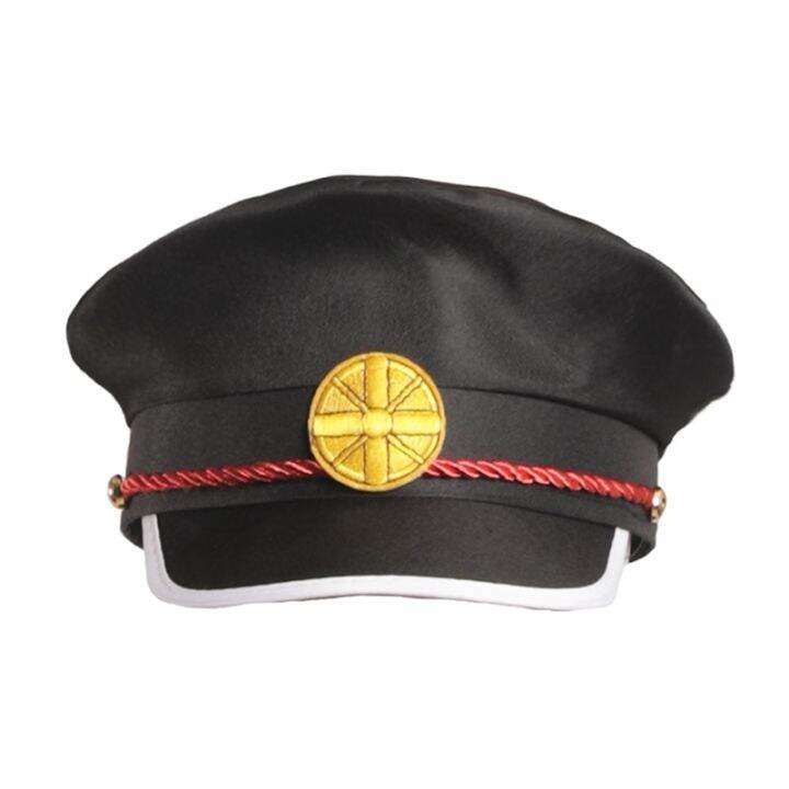 Jibaku Shounen Hanako-Kun Hanako Kun Cosplay Hat Toilet Bound Navy ...
