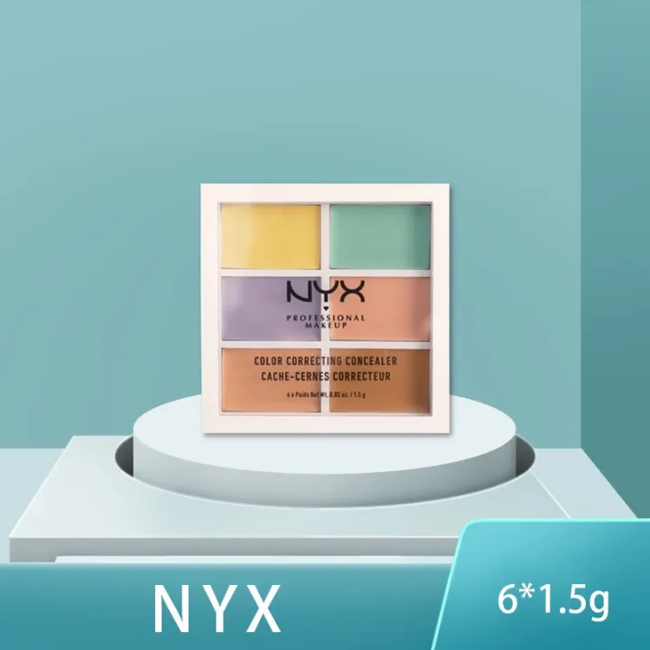 (COD)NYX 6 color concealer/16 color eyeshadow palette | Lazada.co.th