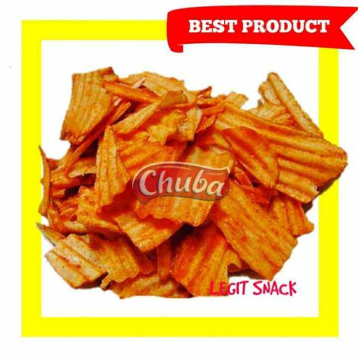 Chuba Asli Keripik Singkong Balado 250 Gram - Kripik Chuba Singkong ...