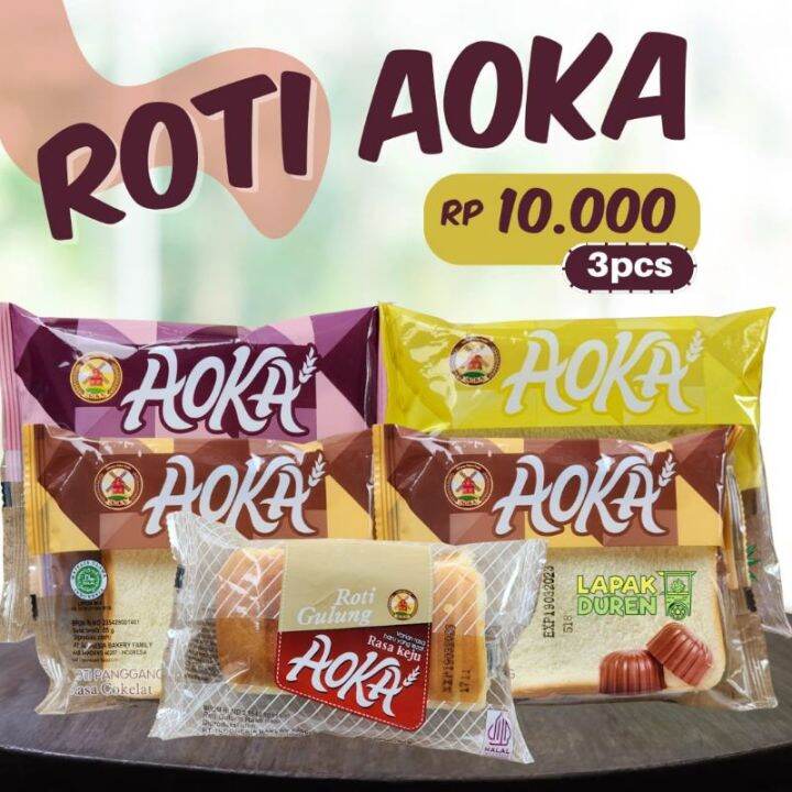 Roti Aoka 1pcs | Lazada Indonesia