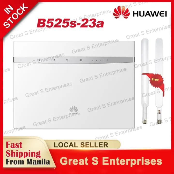 Unlocked Huawei B525 B525S-23A 4G LTE Cat6 Mobile Hotspot Gateway 4G ...