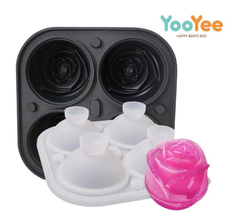 YOOYEE Cetakan es ice tray jelly bentuk rose | Lazada Indonesia