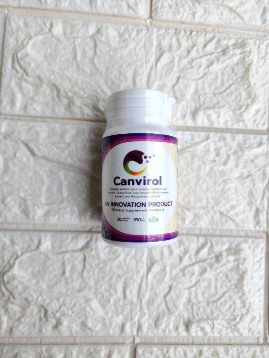 แคนไวรอล Canvirol 850 mg อาหารเสริมกระตุ้นภูมิสุนัขและแมว 30 แคปซูล อย ...