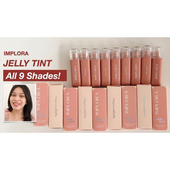 IMPLORA JELLY TINT BPOM 5ML / LIPTINT IMPLORA TERBARU | Lazada Indonesia