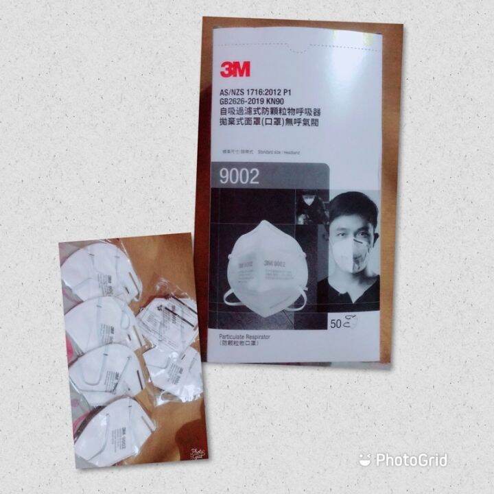 【READY STOCK】 ♦3M 9002 Particulate Respirator KN90♔ | Lazada PH