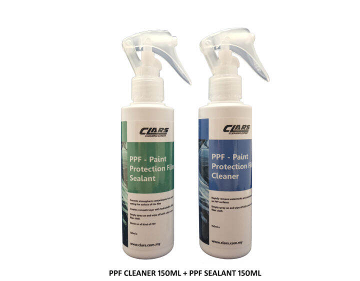 Clars PPF Trial Pack (PPF Cleaner + PPF Sealant) 150ml - For ppf car ...