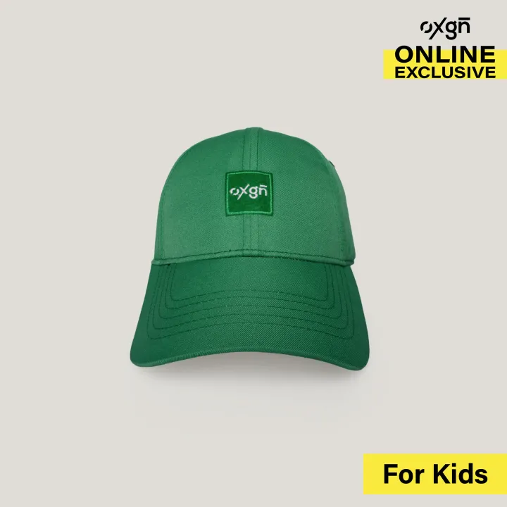 OXGN Generations Curved Cap With Felt Patch for Kids (Green) | Lazada PH