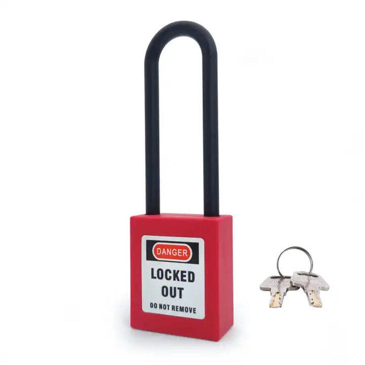 76mm Safety Lockout Padlock Stainless Steel Loto Padlocks Lock Out Tag ...