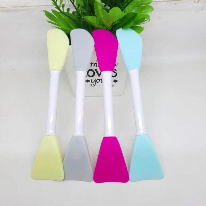 KUAS MASKER SILICON 2 SISI PREMIUM | Lazada Indonesia