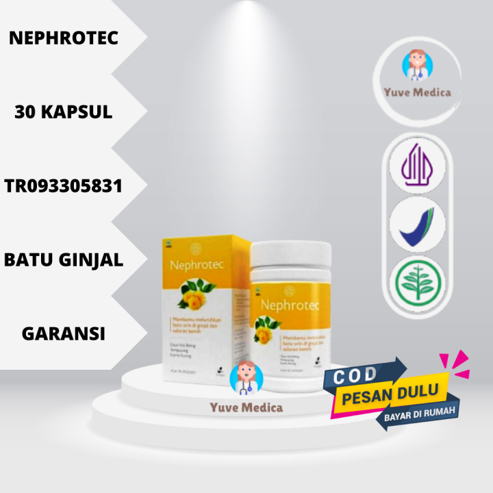 Obat Penghancur Batu Ginjal Terbaik dan Paling Ampuh Nephrotec 30 ...