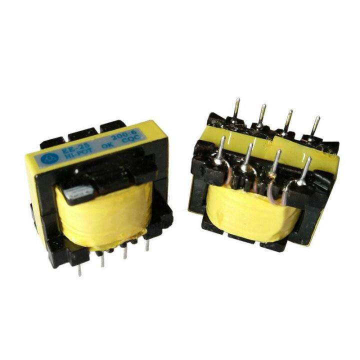 5pcs EE25 200:6 DC Transformer of Switching Power Supply Transformer for Welding Machine E25 200 ...