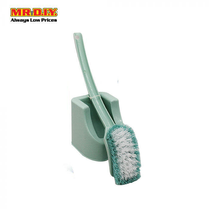 (MR.DIY) Toilet Bowl Cleaning Brush Set With Bowl Holder | Lazada
