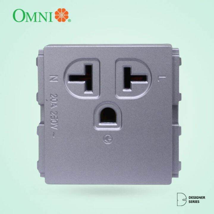 OMNI Aircon Tandem Outlet 20A Designer Series - DWA-401 | Lazada PH