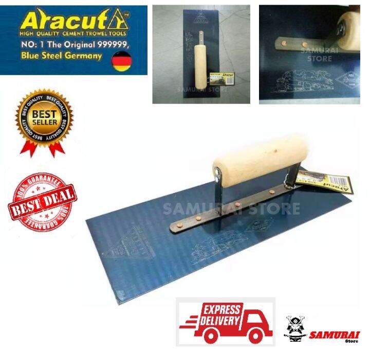4 1/2” X 1.0mm ARACUT Blue Steel Cement Trowel 999999 High Quality ...
