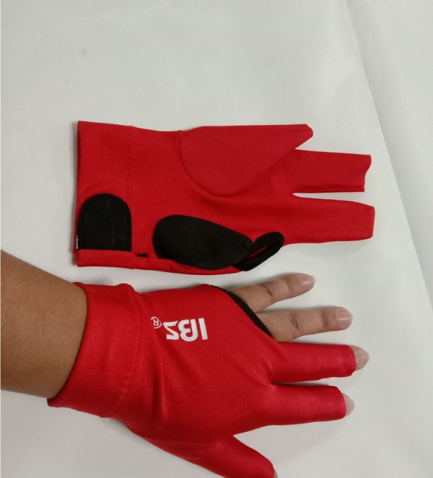 IBS GLOVES FOR LEFT HAND (RED)/ GAMIT SA BILYARAN/ BILLIARD ACCESSORIES ...