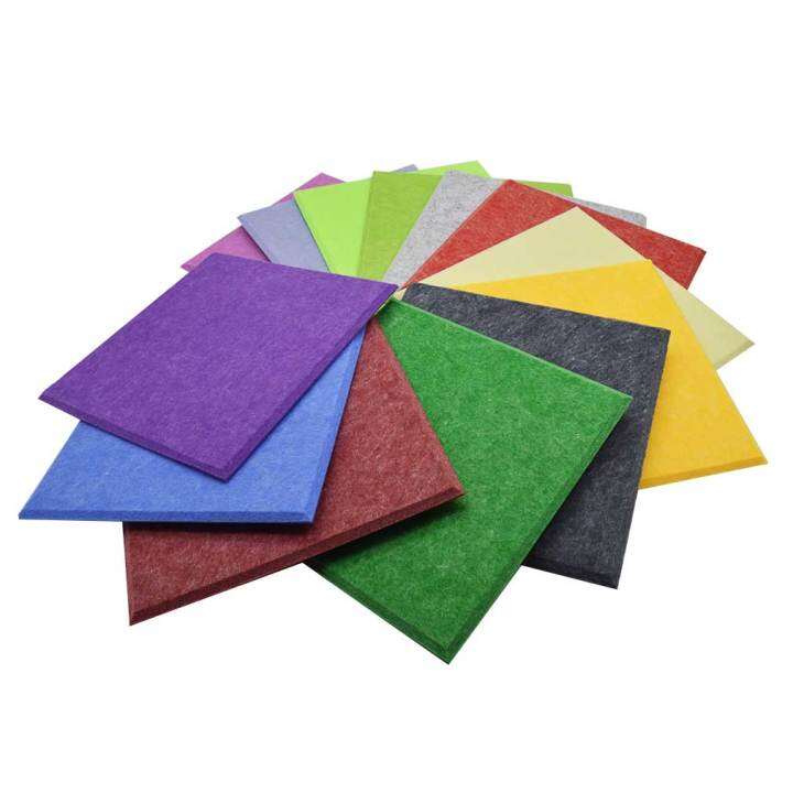 BEIYIN 12 Pcs Perforated Polyester Fiber Felt 12 x 12 x 0.35inch ...