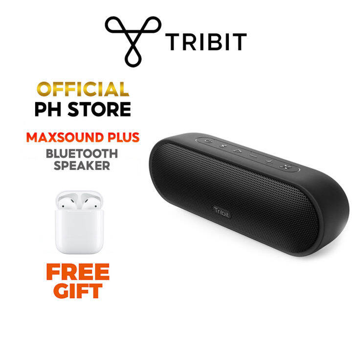 Tribit MaxSound Plus Upgraded Portable WaterProof IPX7 Bluetooth ...