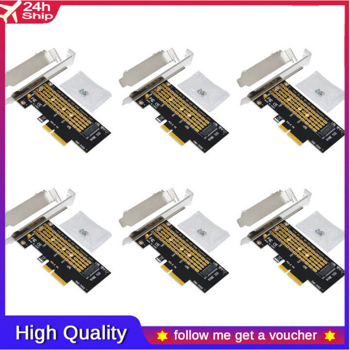 💥🎁Free Gift🎁💥6PCS PCIE to M2 Adapter Riser Card PCI Express to M.2 NVME ...
