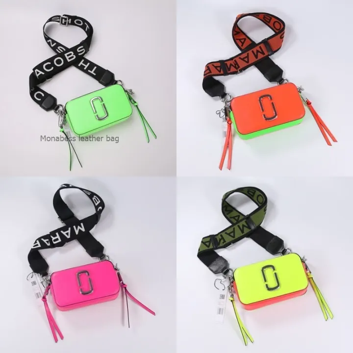 Original MJ snapshot camera bag กระเป๋ากล้องลายหนังกางเกงสะท้อนแสง ...