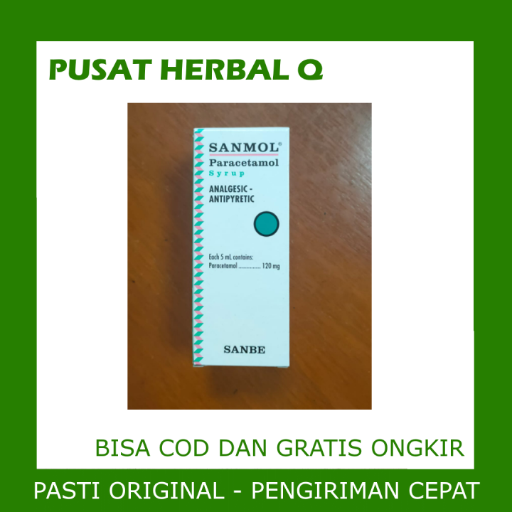 SANMOL SIRUP 60ML SYRUP PARACETAMOL DEMAM NYERI SAKIT GIGI ANAK | Lazada Indonesia