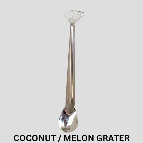LLC COCONUT / MELON GRATER STAINLESS STEEL / 2 IN 1 MELON GRATER ...